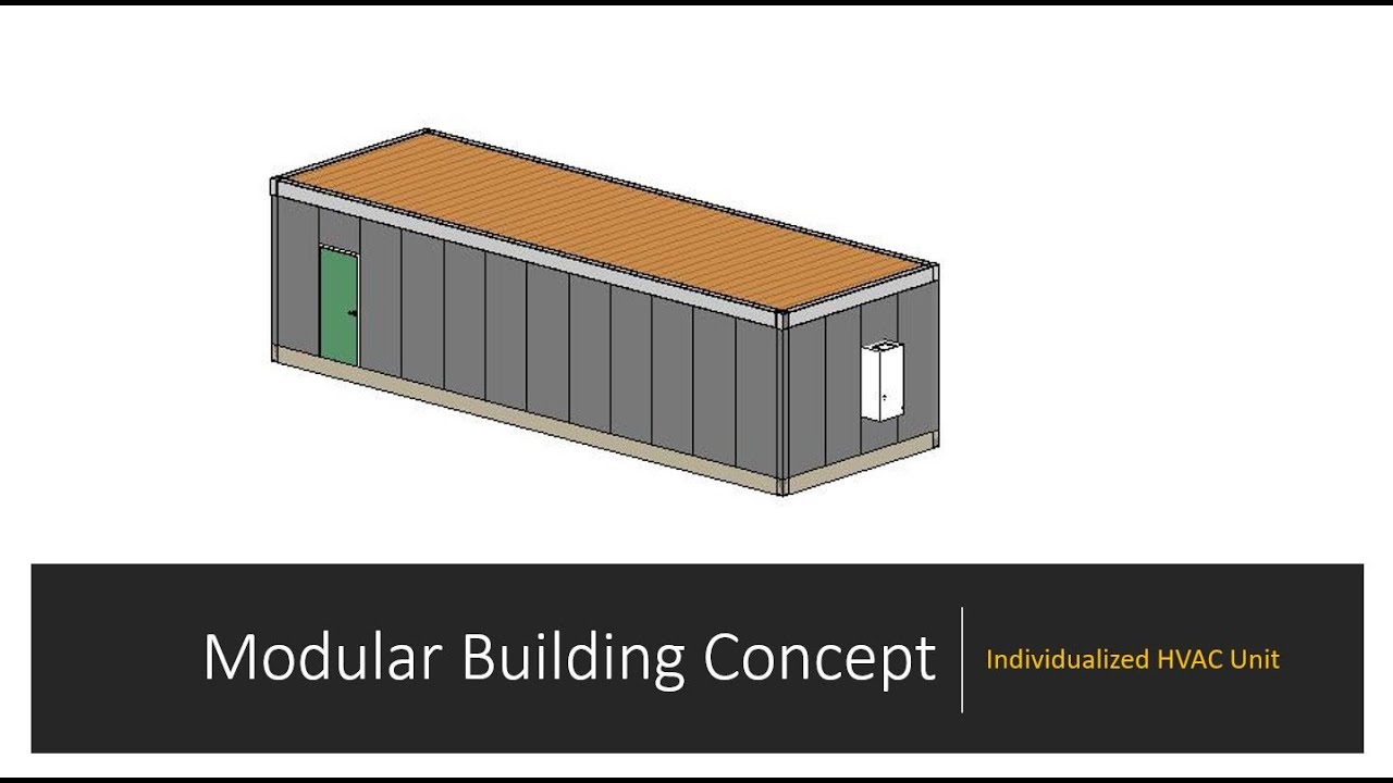 Modular Building Concept using Unified Wall Panel System