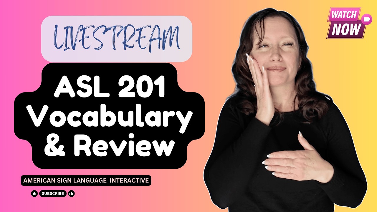 Intermediate ASL Practice (24/7) | Conversations, Classifiers & Real Use