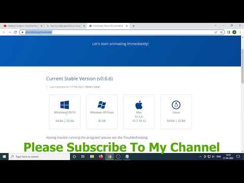 How to download and install Pencil2D application on windows 10 | 2022 | learneasy