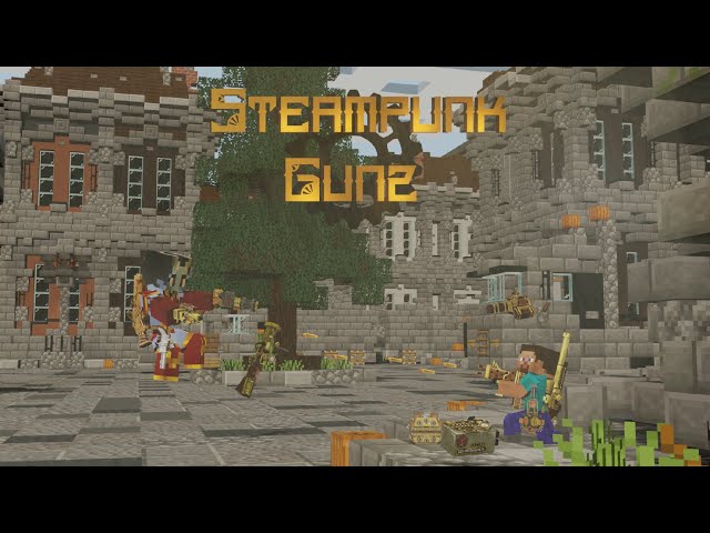 Steampunk Guns Minecraft Texture Pack