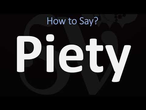 How to Pronounce Piety? (CORRECTLY)