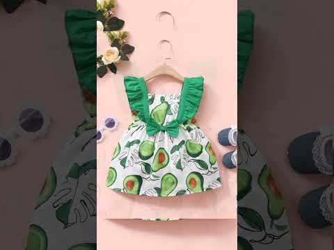 Beautiful Baby Girl Dress Designs 2025 | Stylish & Regular Dresses from Cut Piece Fabric