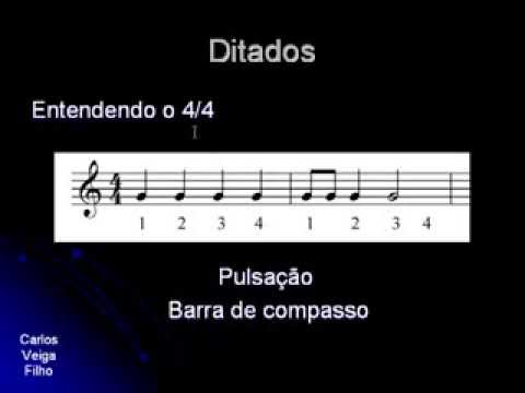 Novo ditado rítmico | Tutoriais em música - Aulas de música grátis