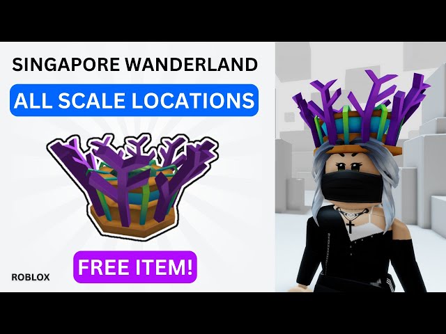How to get the Super Tree Hat in Roblox Singapore Wanderland?