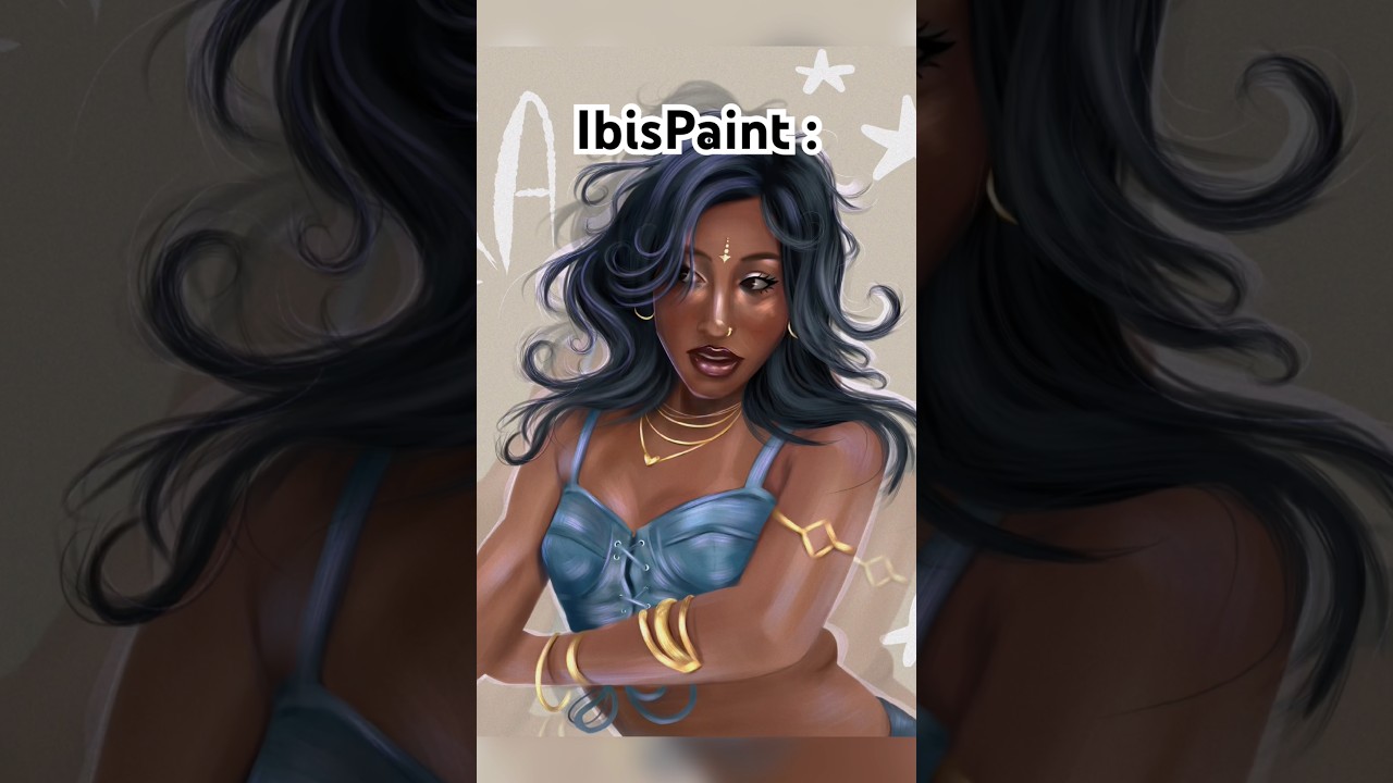 Ibis paint vs Procreate ft. My art