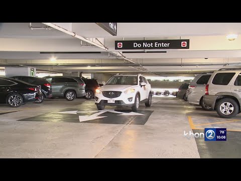 Increased parking rates take effect at HNL airport