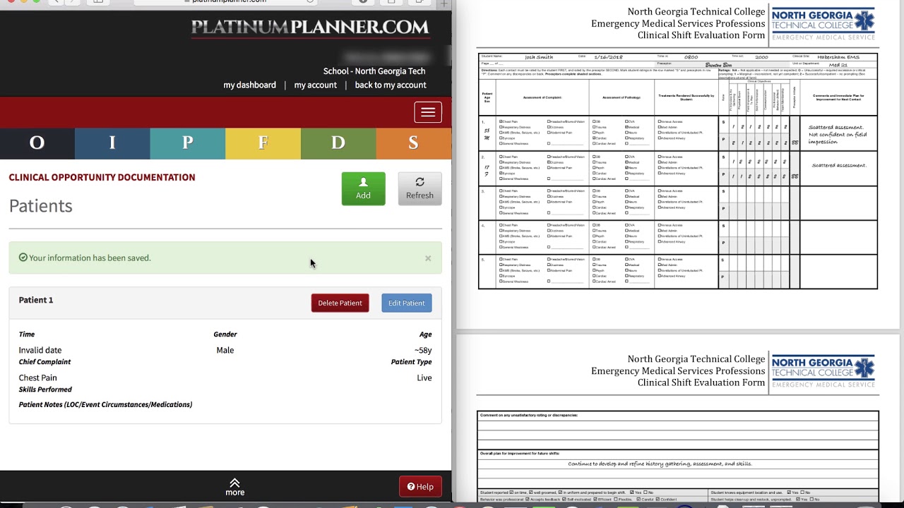 EMT Platinum Planner Documentation