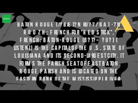 What Is The Meaning Of Baton Rouge?