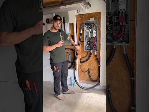 Generac Automatic Transfer Switch Explained - Whole Home Generator #electrician #generac #generator