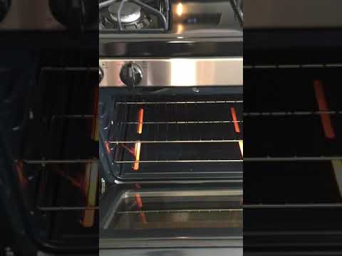 Natural Gas Range Operating on Propane