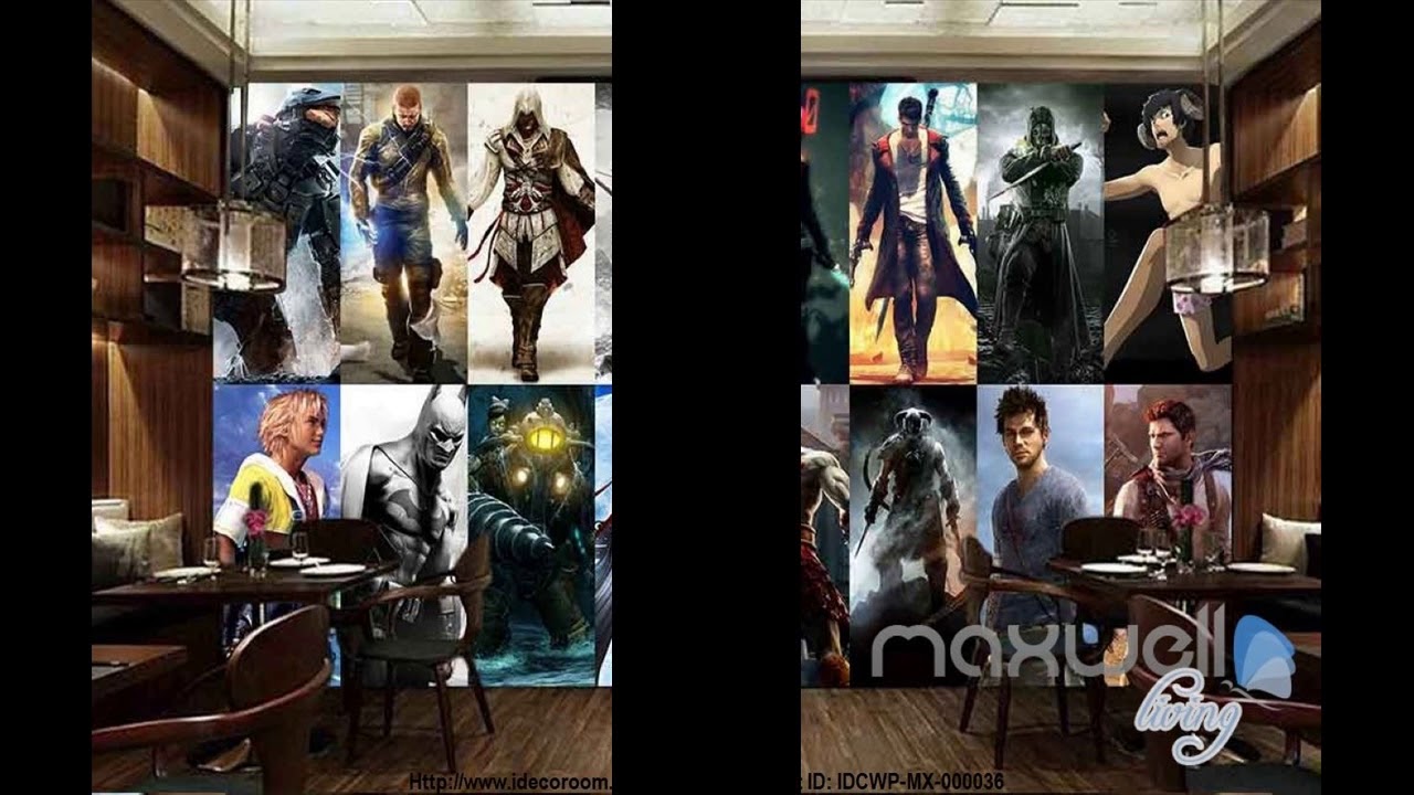 3D Retro Vintage Film Star Wall Mural Paper Media Room Decals Art Print - 100 movie star wall