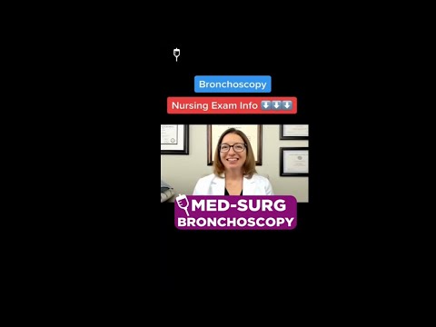 Bronchoscopy: Medical-Surgical SHORT | @LevelUpRN