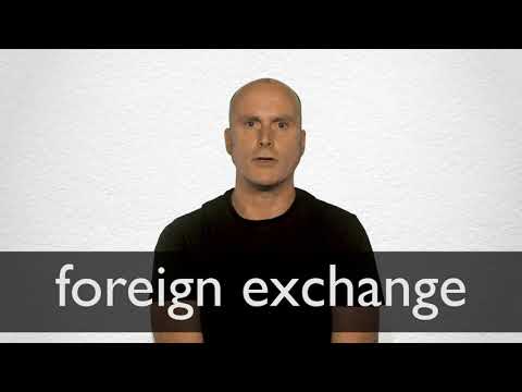 FOREIGN EXCHANGE definition and meaning | Collins English Dictionary