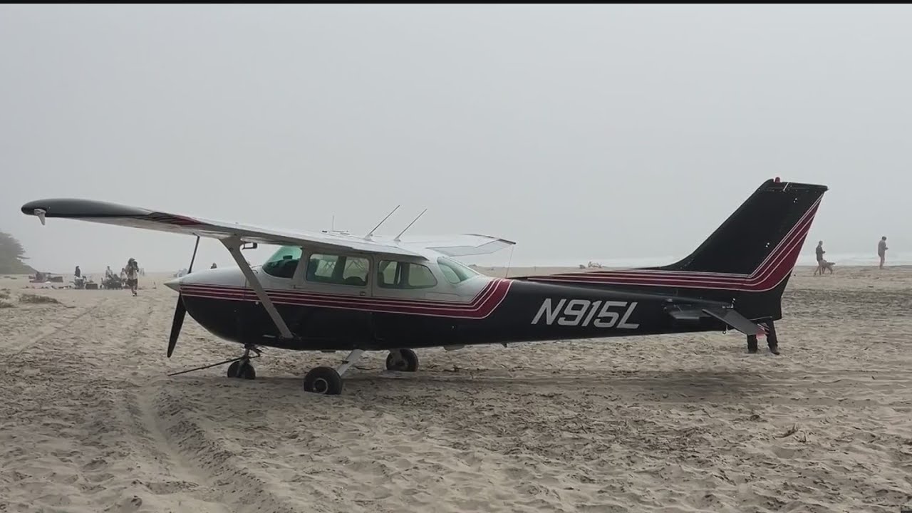 Small plane passenger describes terrifying emergency landing on Watsonville beach