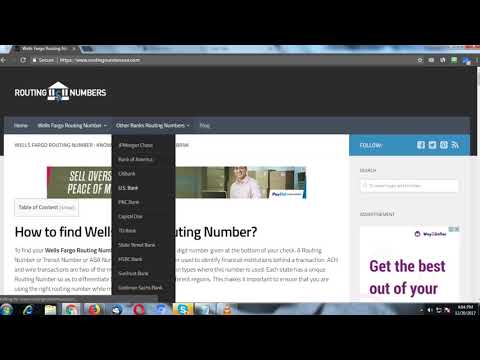How to Find US Bank Routing Number?