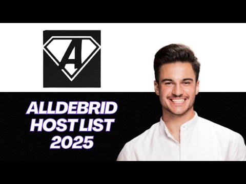 NEW | Alldebrid Supported Hosts List 2025 | Full Guide to Working File & Streaming Hosts
