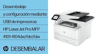Impresora multifunción HP LaserJet Pro serie 4101-4104dw/fdn/fdw ...
