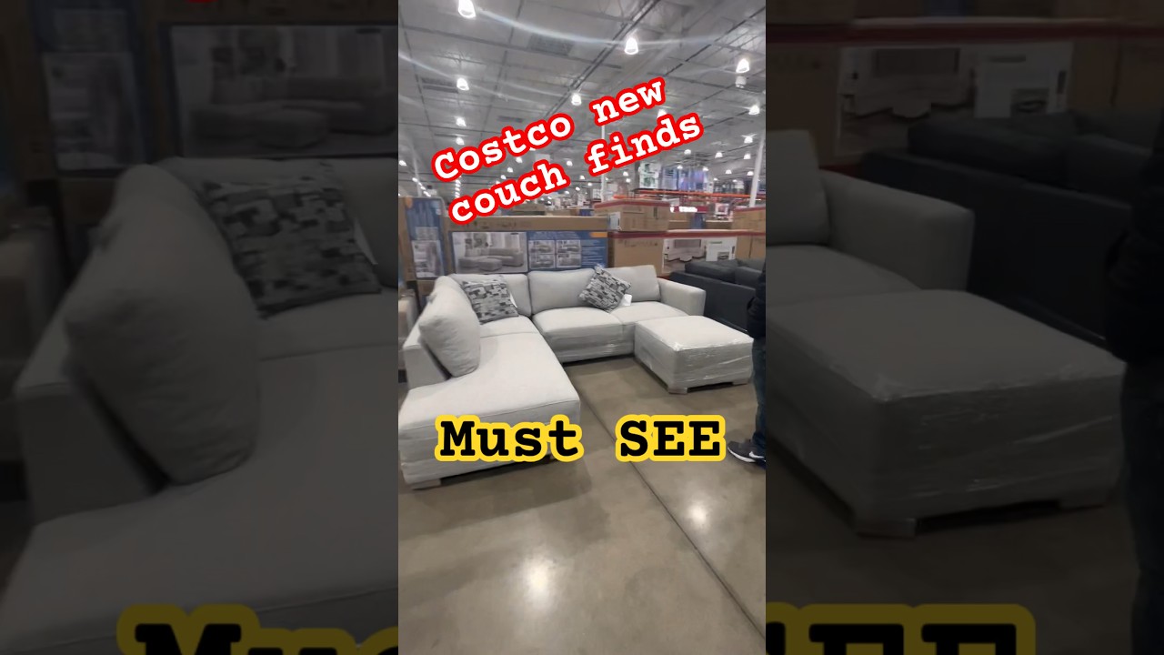 Must see Costco couches #costco #costcofinds #costcobuys #costcosavings #viral #ytshorts #ytviral