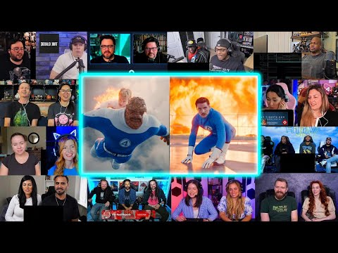 The Fantastic Four: First Steps Final Trailer Reaction Mashup