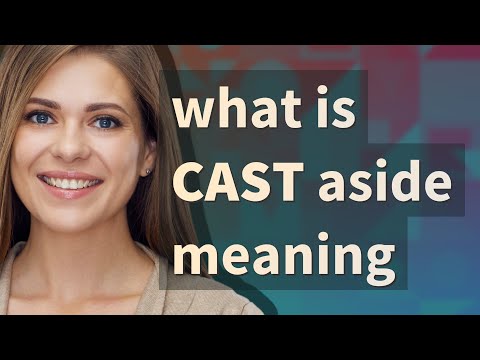 Cast aside | meaning of Cast aside