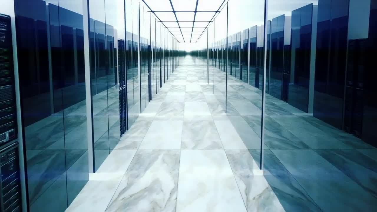 Data Center Stock Motion Graphics