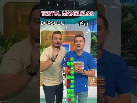 TESTUL MANELELOR Bursucu` (@unpodcastmisto) & George Tănase