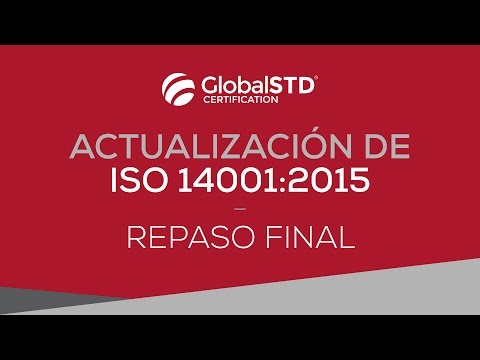 Capítulo final y repaso de ISO 14001:2015