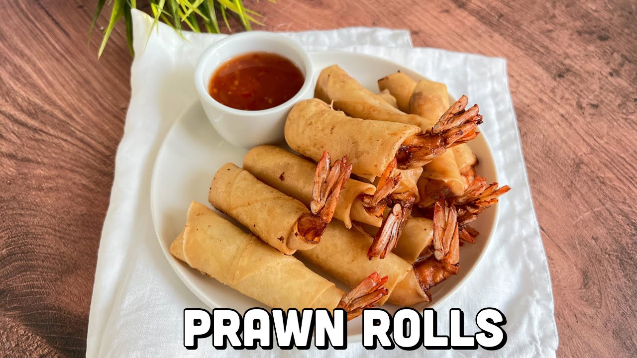 PRAWN ROLLS || SHRIMP ROLLS || BEE'SKITCHEN