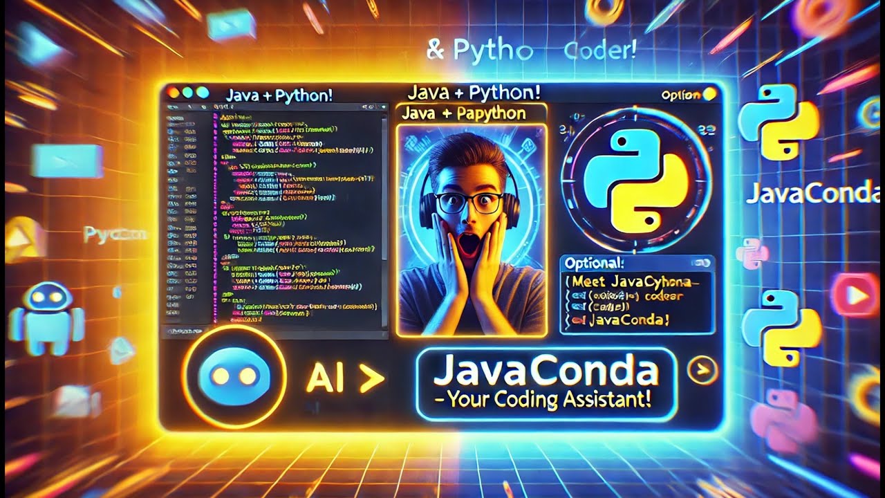 Java + Python AI Coder! Meet JavaConda 🤖🔥 (Step-by-Step Tutorial )