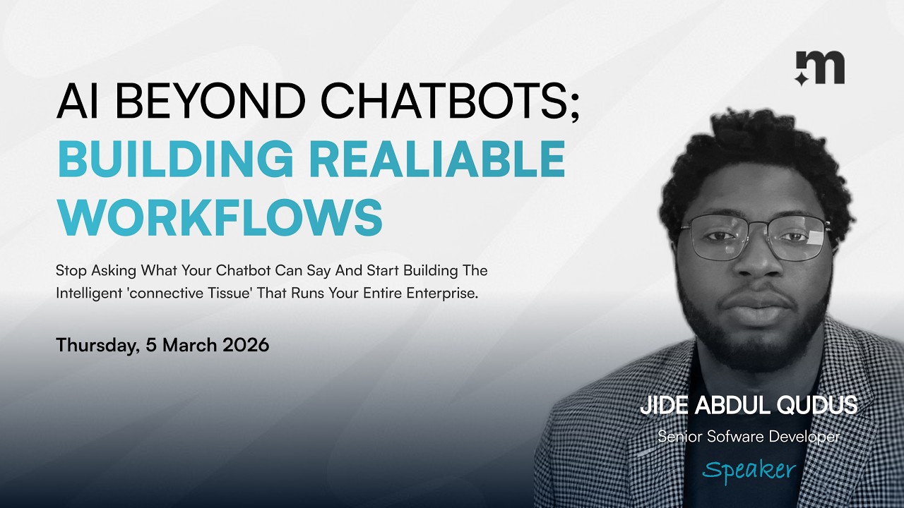 AI Beyond Chatbots: Building Reliable AI Workflows