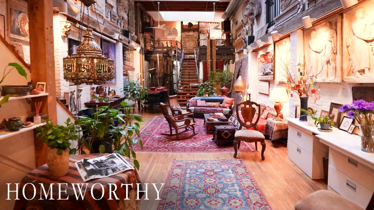 Inside an Artist's Incredible NYC Townhouse | House Tour
