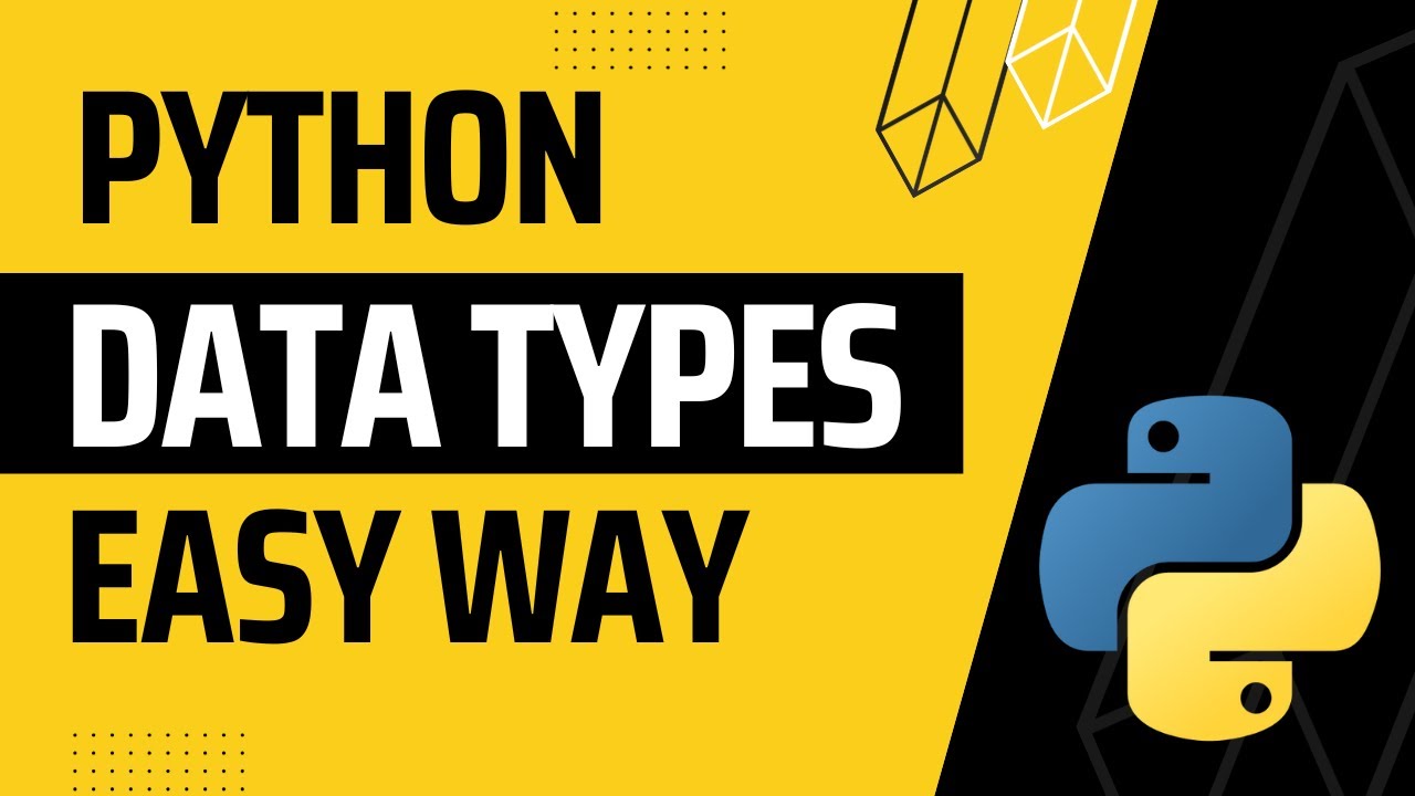 Data Types in Python - String, Integer, Float, Boolean, Complex - Python for Beginners - 2024