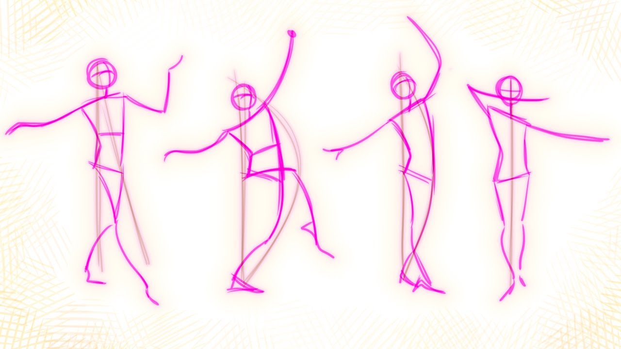 Drawing practice: Loose gestures #1