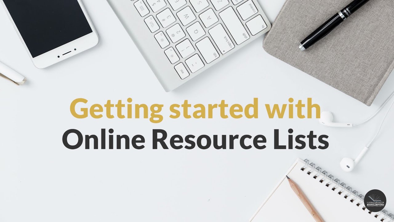 Getting started with Online Resource Lists