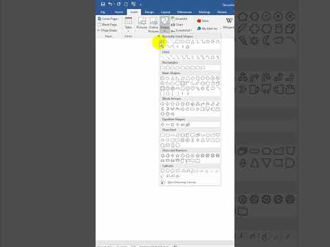 How to Insert text box into MS Word
