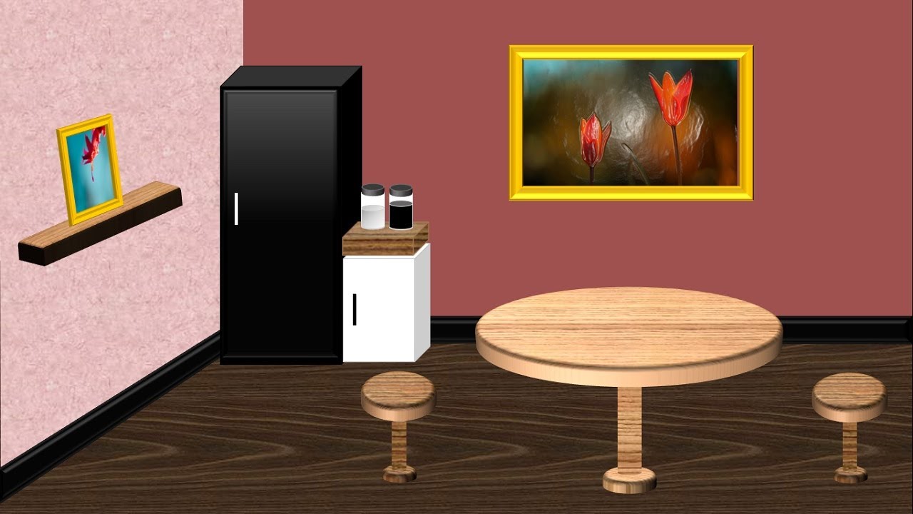 Dining Room Design in Microsoft PowerPoint 2021