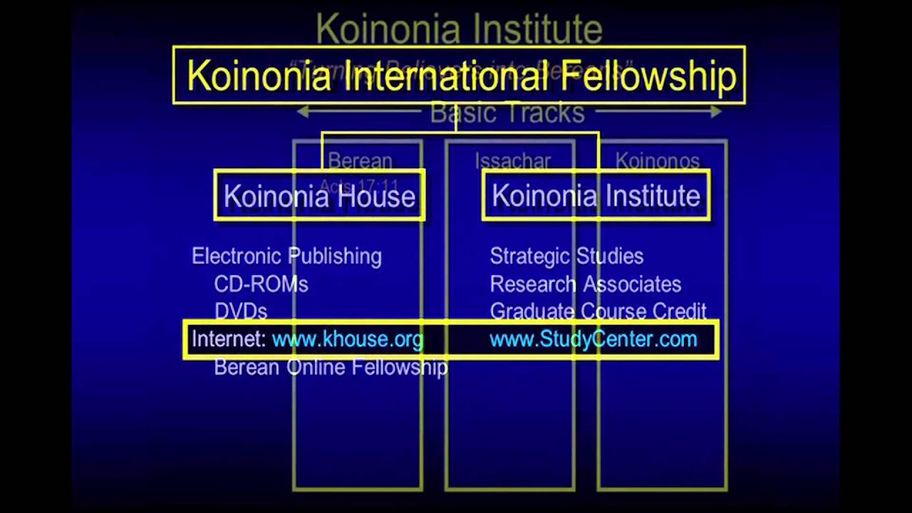 A Think-Tank For Christians - Chuck Missler