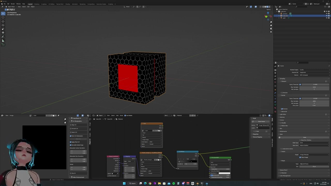 Lazy Blender Tutorial - Baking (Manual Texture Atlasing)