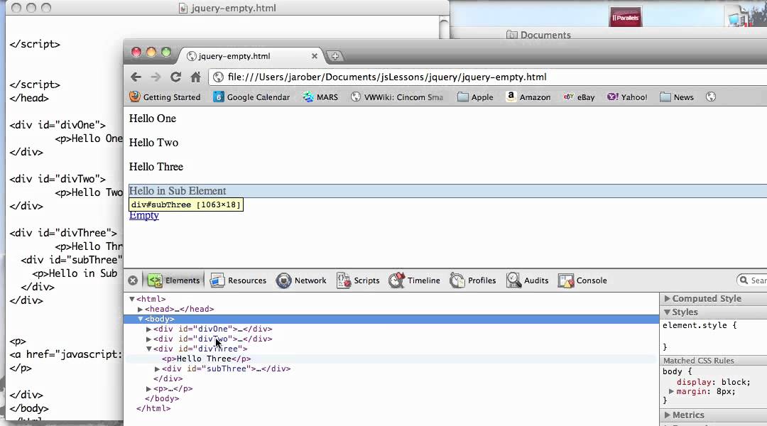 JS 4U 84: The empty() Function