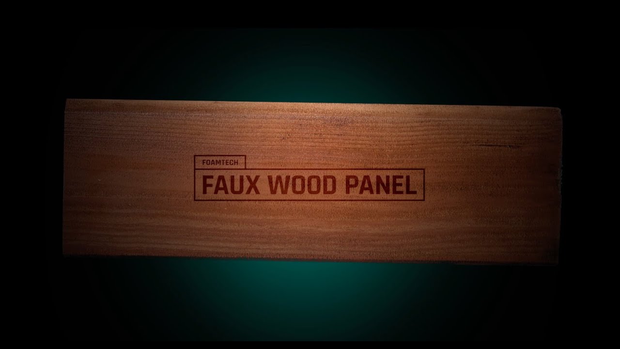 Foamtech Faux Wood - Product Video