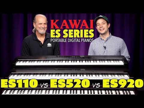 Kawai ES Portable Series - ES110 vs ES520 vs ES920 - Comparison & Demo