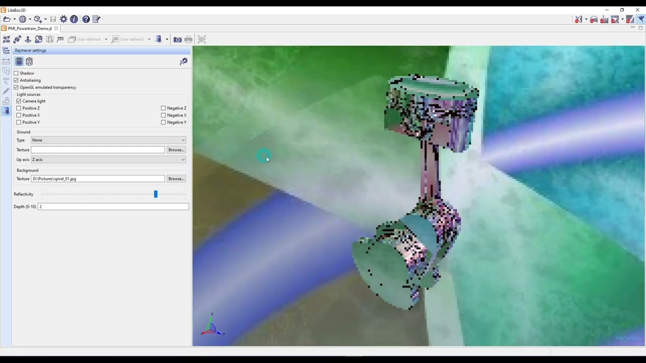 LiteBox3D Pro Desktop Tutorial: Raytracer