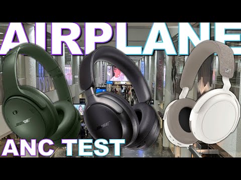 Bose QC Ultra Bose QC Vs Sennheiser Momentum 4 Airplane ANC Test