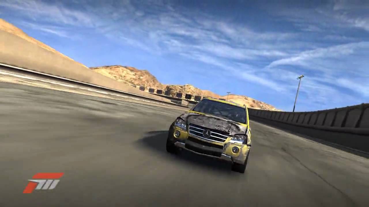 Forza 3 Mercedes ML 63 Rollover