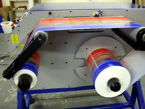 Daco DTR Rewinder - Running Film / Flexible Packaging