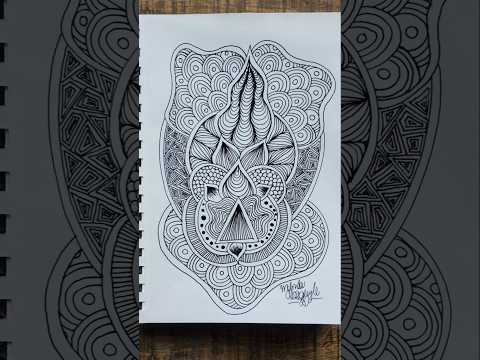 #art #drawing #sketch #sketchbook #doodle #pattern #pen #ink #shorts