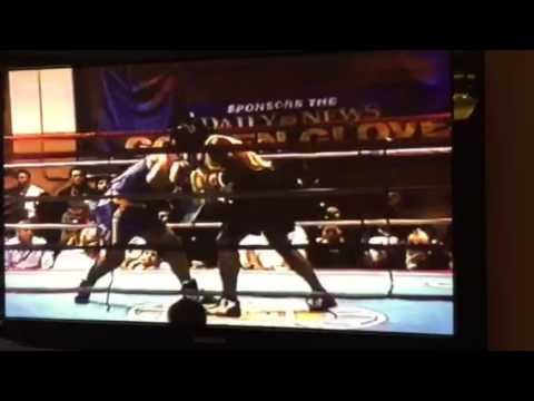 GOLDEN GLOVE SEMIFINALS LUIS REYES VRS AQUIWANDE