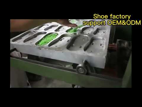 Shoe factory shoemaking process