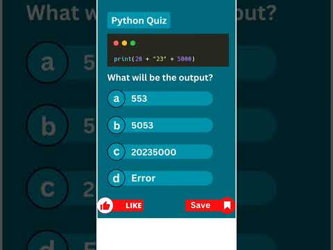 It's quiz time friends, comment your answers. #pythonquiz #pythonlearning