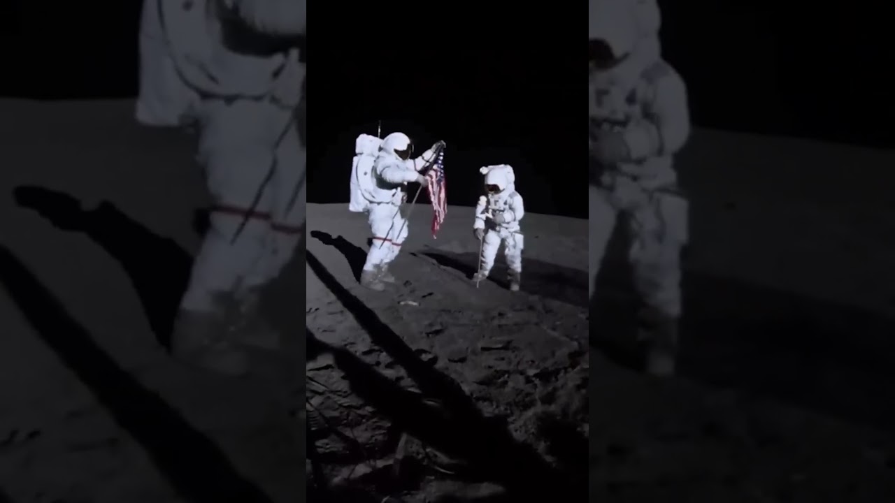 Neil Armstrong's First Steps on the Moon #firststepsonthemoon  #neilarmstrong #moonlanding  #history